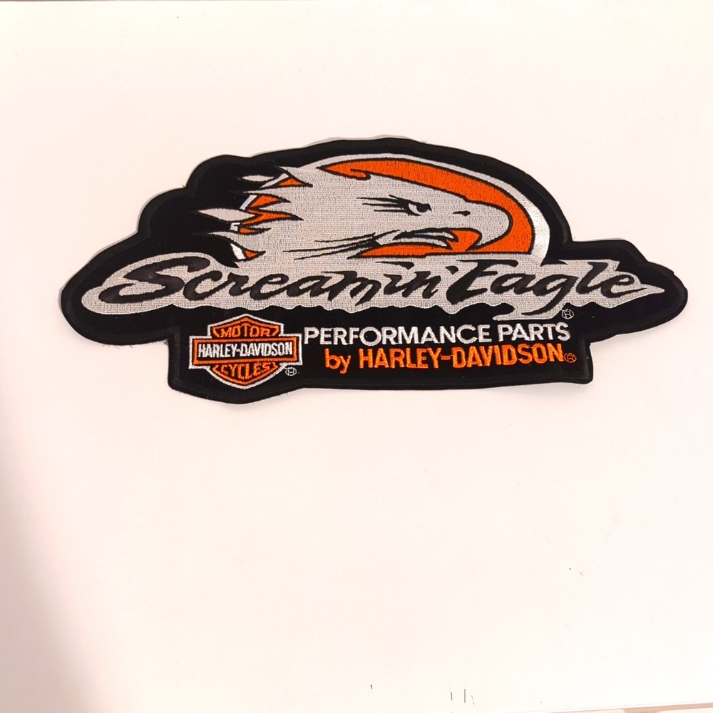 Hd Harley Davidson Screamin' Eagle Patch - Gem